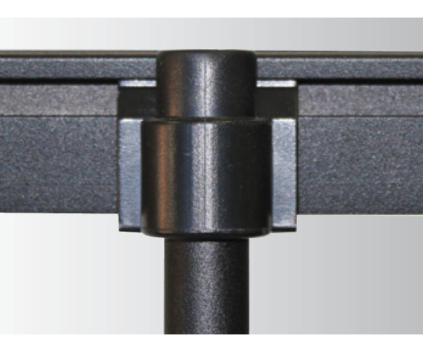 Display|Ad Classic Black Retractable Banner Stand